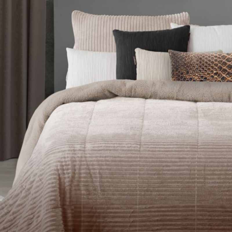 Edredón conforter Sherpa Manterol New Lines degradado, de venta online!