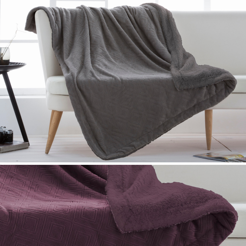 Manta plaid Antilo Timber para sofá o cama, de venta online!