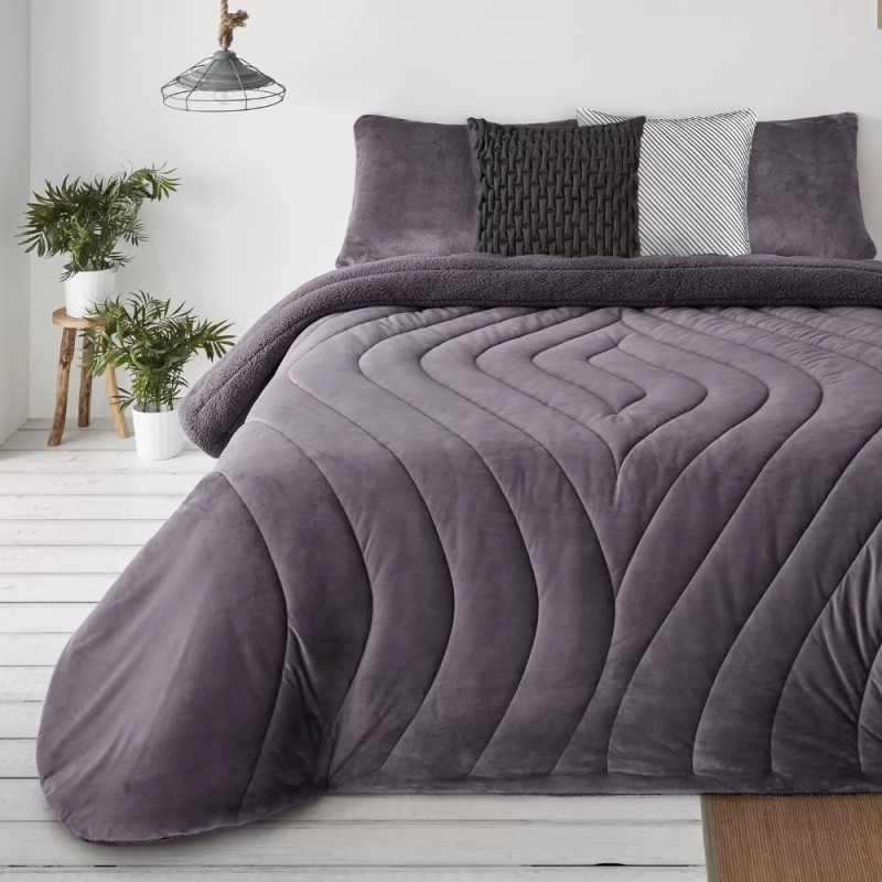 Edredón conforter Sherpa Manterol modelo Spigot 001 olas con ...